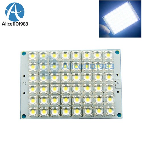 2PCS 12V white Light 48 LED Piranha LED Panel Board Lamp lighting Super ...