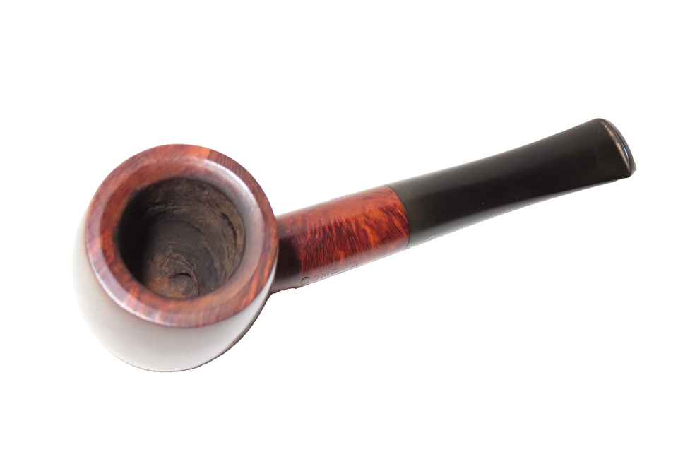 COMOY'S GOLDEN GRAIN 185 BILLIARD SHAPE PIPE W/ 3-PART C STEM LOGO ...