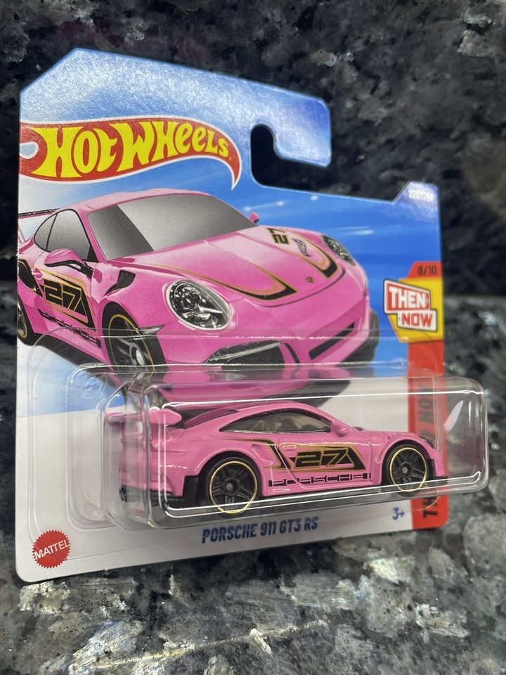 Hot Wheels Porsche 911 GT3 RS Pink 220/250 Then And Now Series | eBay