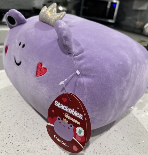 Squishmallows Stackable Francine Princess Purple 8” Plush Squishmallow ...