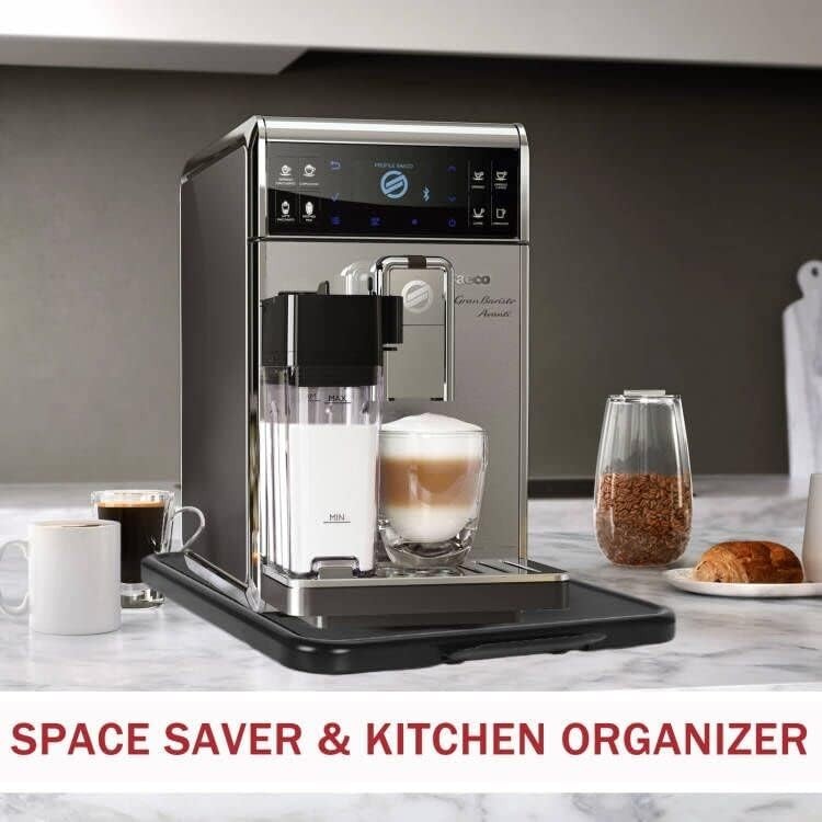 Kitchen Caddy Sliding Tray - Appliance Coffee Maker Slider, Large ...