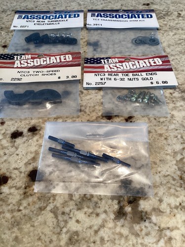 Team Associated NTC3 Nitro TC3 Factory Team Turnbuckles Shims Clutch ...