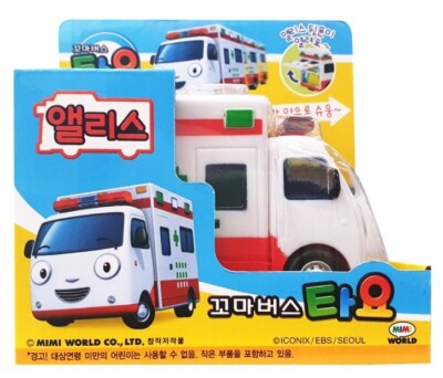 The Little Bus TAYO and Friends Pull Back Series AMBULANCE ALICE ...