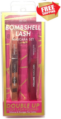 ABSOLUTE New York Bombshell Lash Mascara Set ~ Enhance & Maximize Your ...