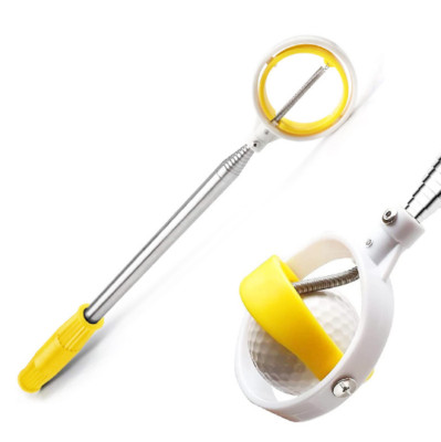 Outdoor Telescopic Golf Ball Pick Up Tool Golf Ball Retriever Golf Ball ...