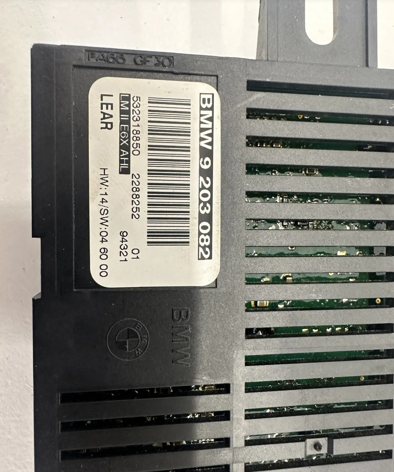 BMW 5 Series E60 LM II AHL LCM Light Control Module 9203082 532318850 ...