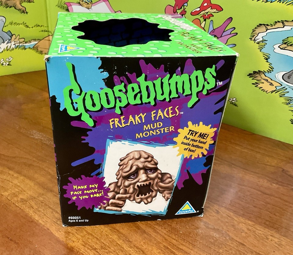 GOOSEBUMPS - Mud Monster - Freaky Face, 1996 New in box, Hand Puppet | eBay