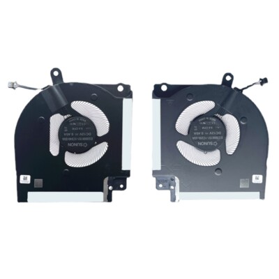 1set CPU GPU Cooling Fan for DELL ALIENWARE X17 R1 CN-0X63JW CN-09DNWT ...