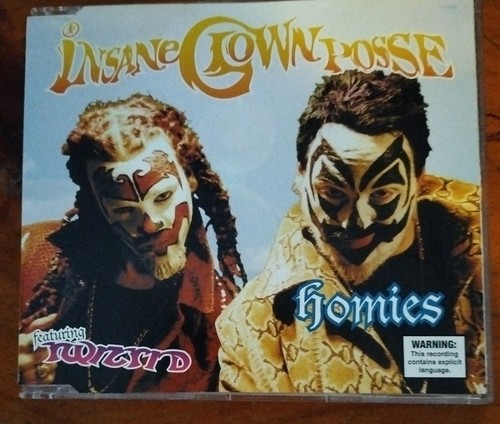 Signed Merch Inlay By Insane Clown Posse ICP Homies CD Single 2002 ...