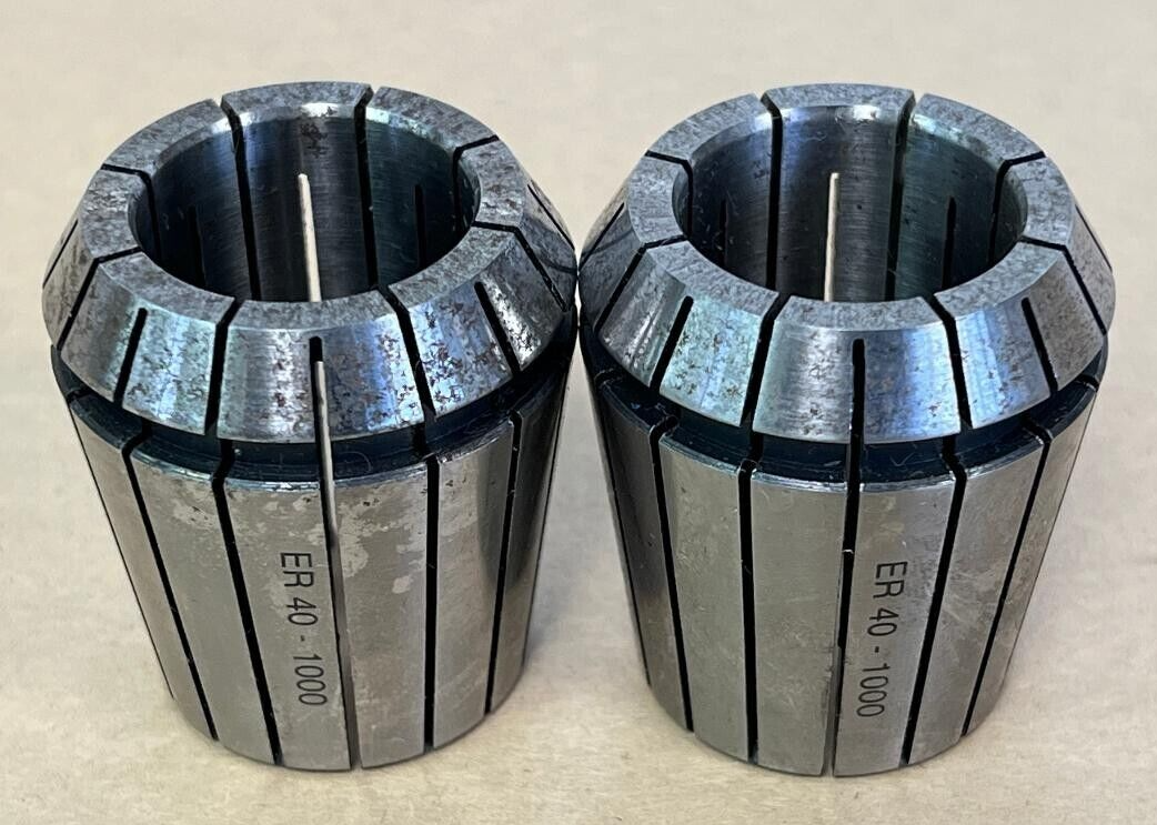 LOT OF 2: 1" ER40 COLLET ER40-1000 | eBay