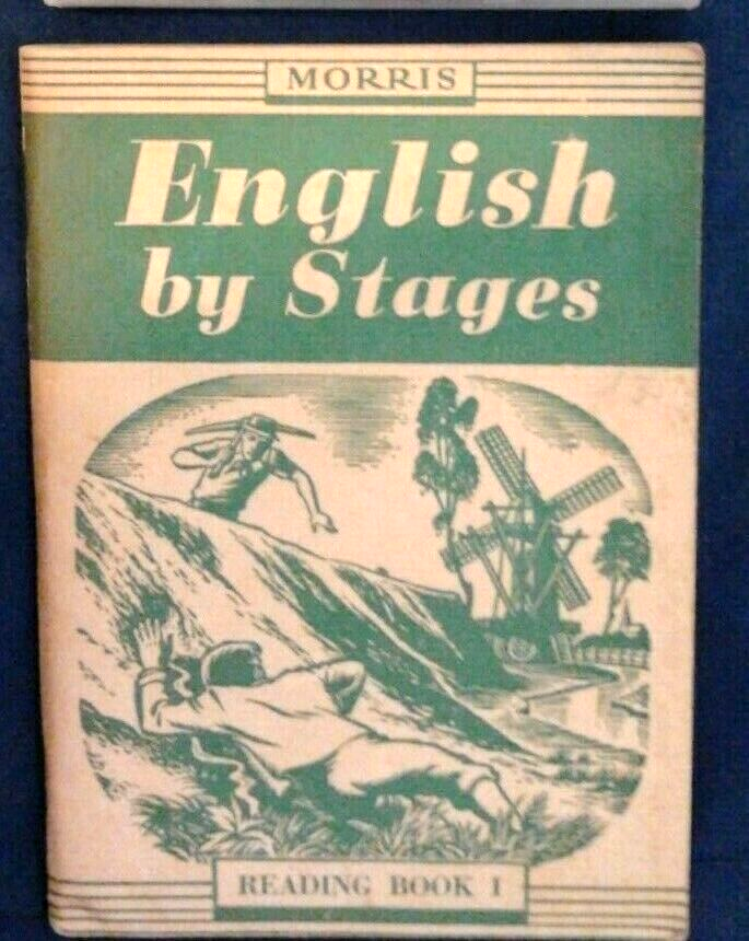 VINTAGE 1960 MCMILLAN English Language By Stages READING BOOK Short ...