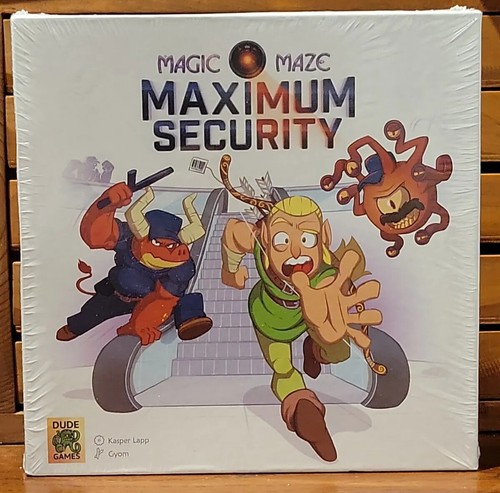 Magic Maze Maximum Security Board Game [Expansion only, base required ...