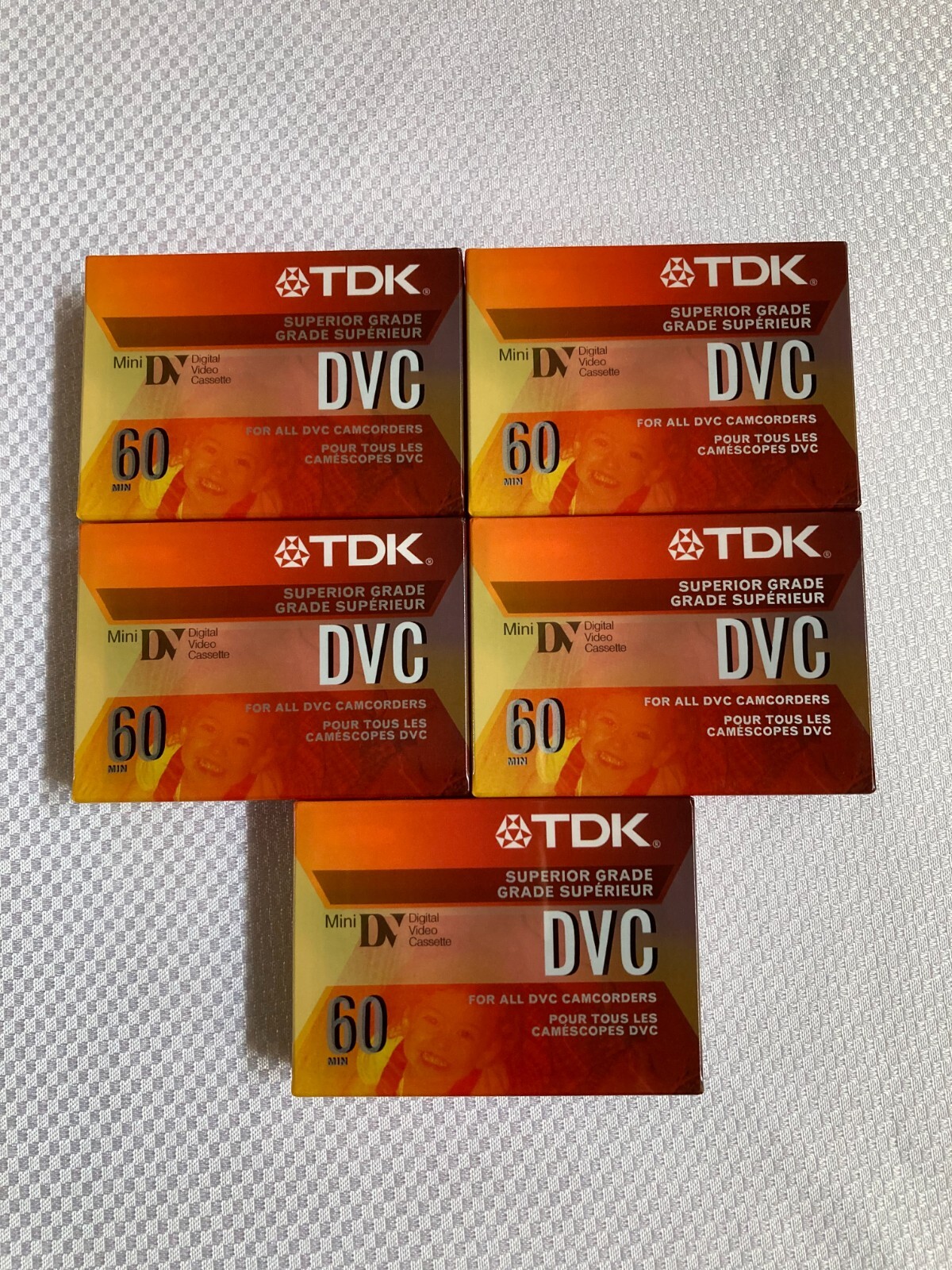 5 TDK Mini DVC Superior Grade New & Sealed | eBay