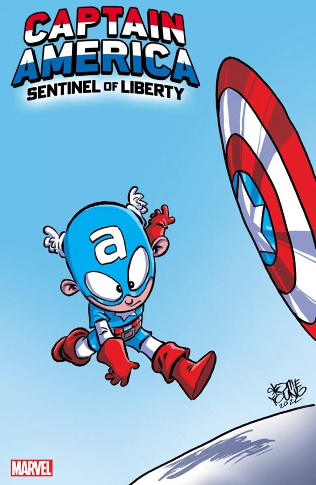 Captain America Sentinel of Liberty #1 (Marvel 2022) Skottie Young ...