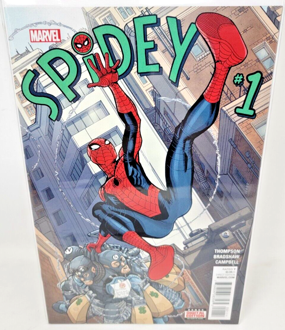 SPIDEY #1 MARVEL SPIDER-MAN ROBBIE THOMPSON STORY *2016* 9.6 | eBay