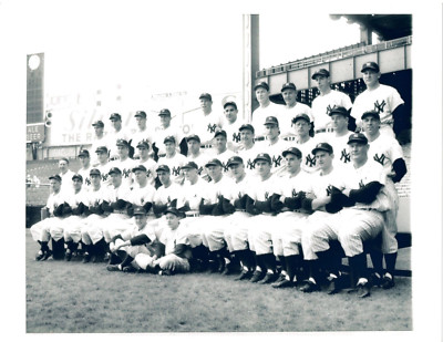 1950 NEW YORK YANKEES 8X10 TEAM PHOTO FORD LOPAT HOUK TEAM PHOTO HOF | eBay