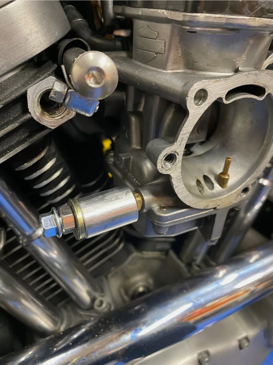 27371-76A Fuel Inlet Fitting Puller Tool Keihin CV Carburetors Harley ...