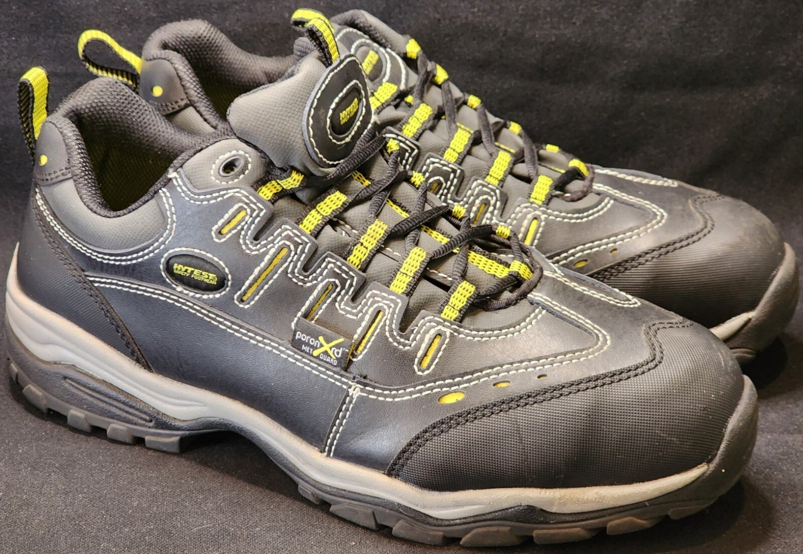 MEN'S HYTEST AVERY MET-GUARD STEEL TOE SAFTEY SHOES S… - Gem