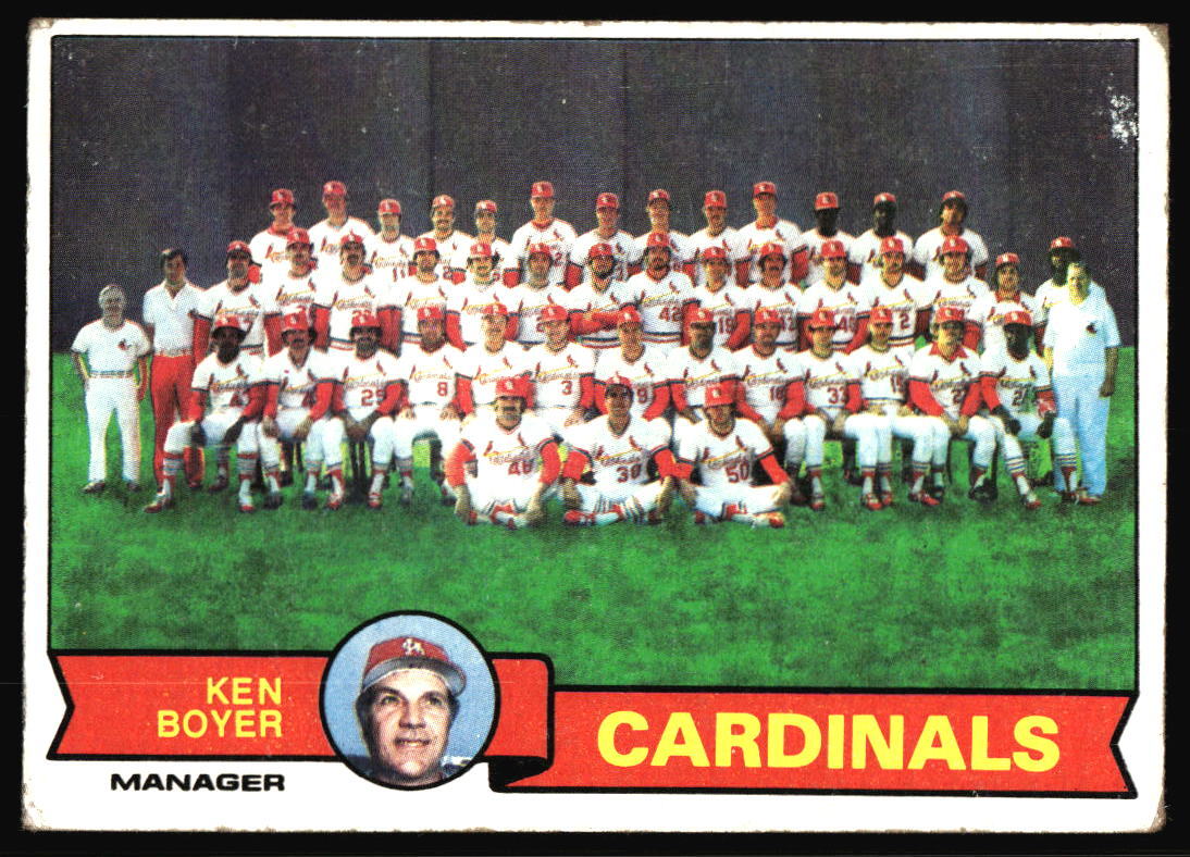 1979 Topps St. Louis Cardinals / Ken Boyer #192 St. Louis Cardinals | eBay