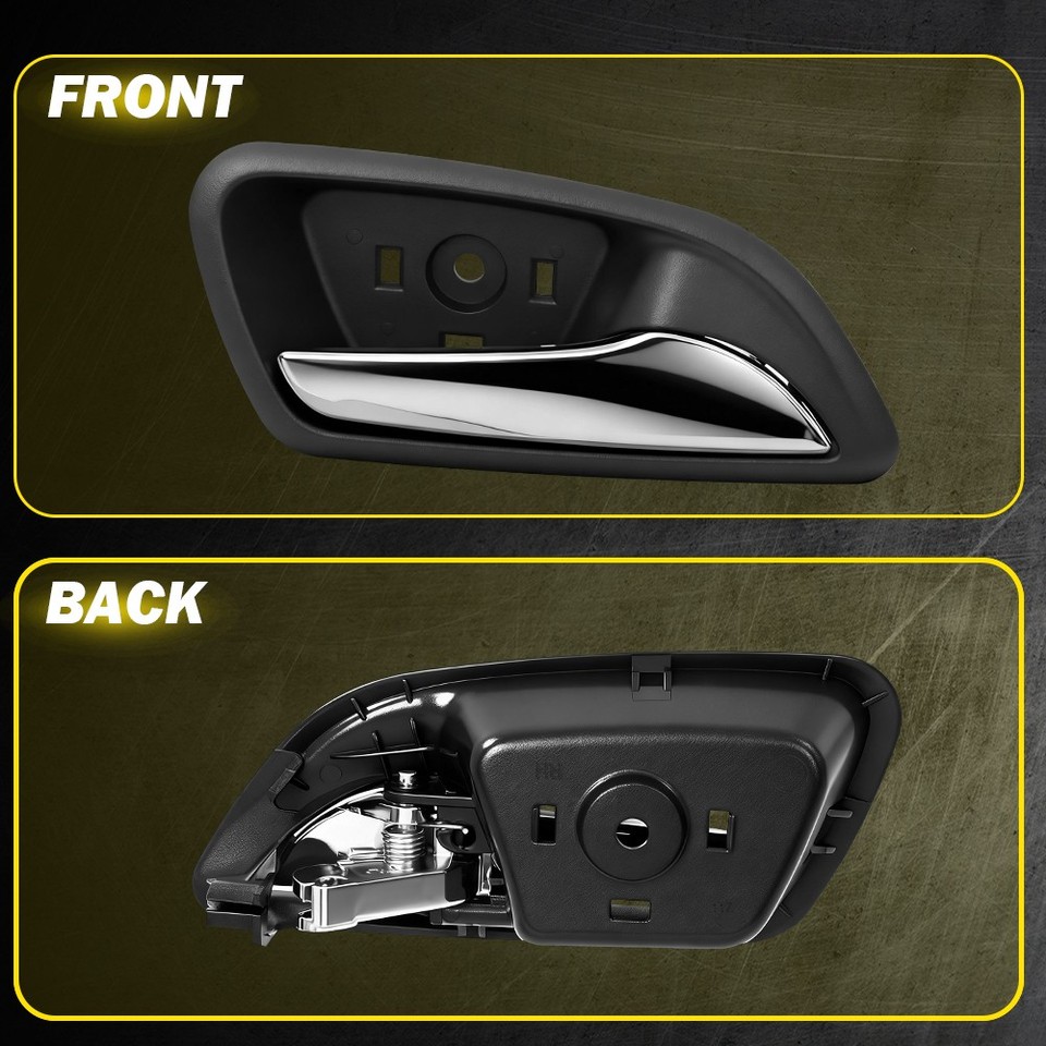 Interior Door Handle Passenger Side Fit 2011-2015 Chevrolet Cruze Black ...