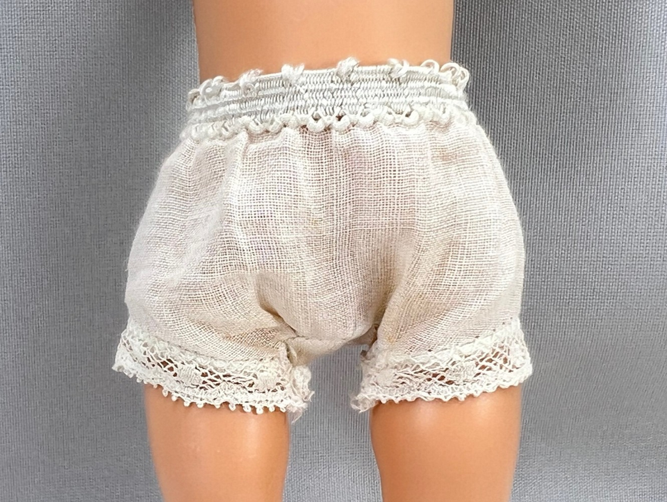 VINTAGE NASB 1953 Muffie Dress-up Styles Pink Floral Dress +Panties~Bow ...