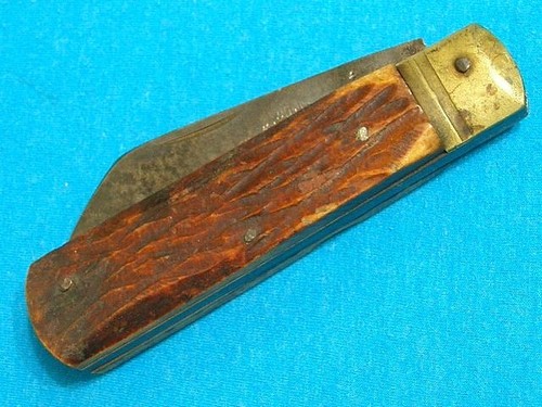 VINTAGE WW2 JAPANESE STAG BONE IMPERIAL NAVAL NAVY NAUTICAL SAILORS ...