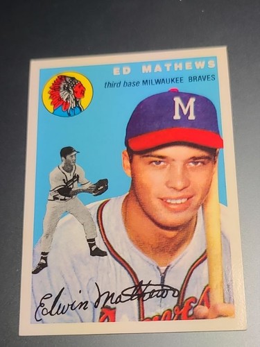 Ed Mathews 1994 Topps Archives 1954 #30 | eBay