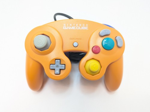 Nintendo GameCube Controller OEM Clean Orange Spice Tested Original ...