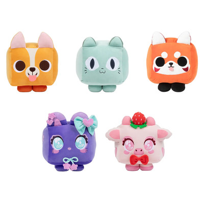 NWT Big Games 12" Red Panda Kawaii Cat Strawberry Cow Plush w/ Mythical ...