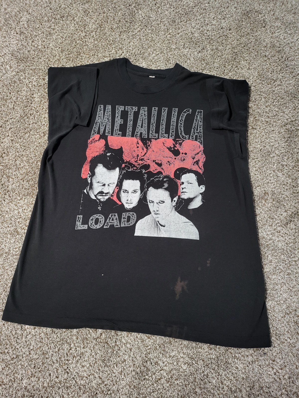 Vintage 1997 Metallica Load Band T Shirt Size XL - Gem