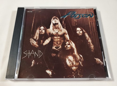 Poison: Stand Promo Single CD, Capitol Records 1993, DPRO-79585, NM! X6 ...