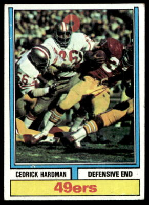 1974 Topps Cedrick Hardman #165 C1 | eBay