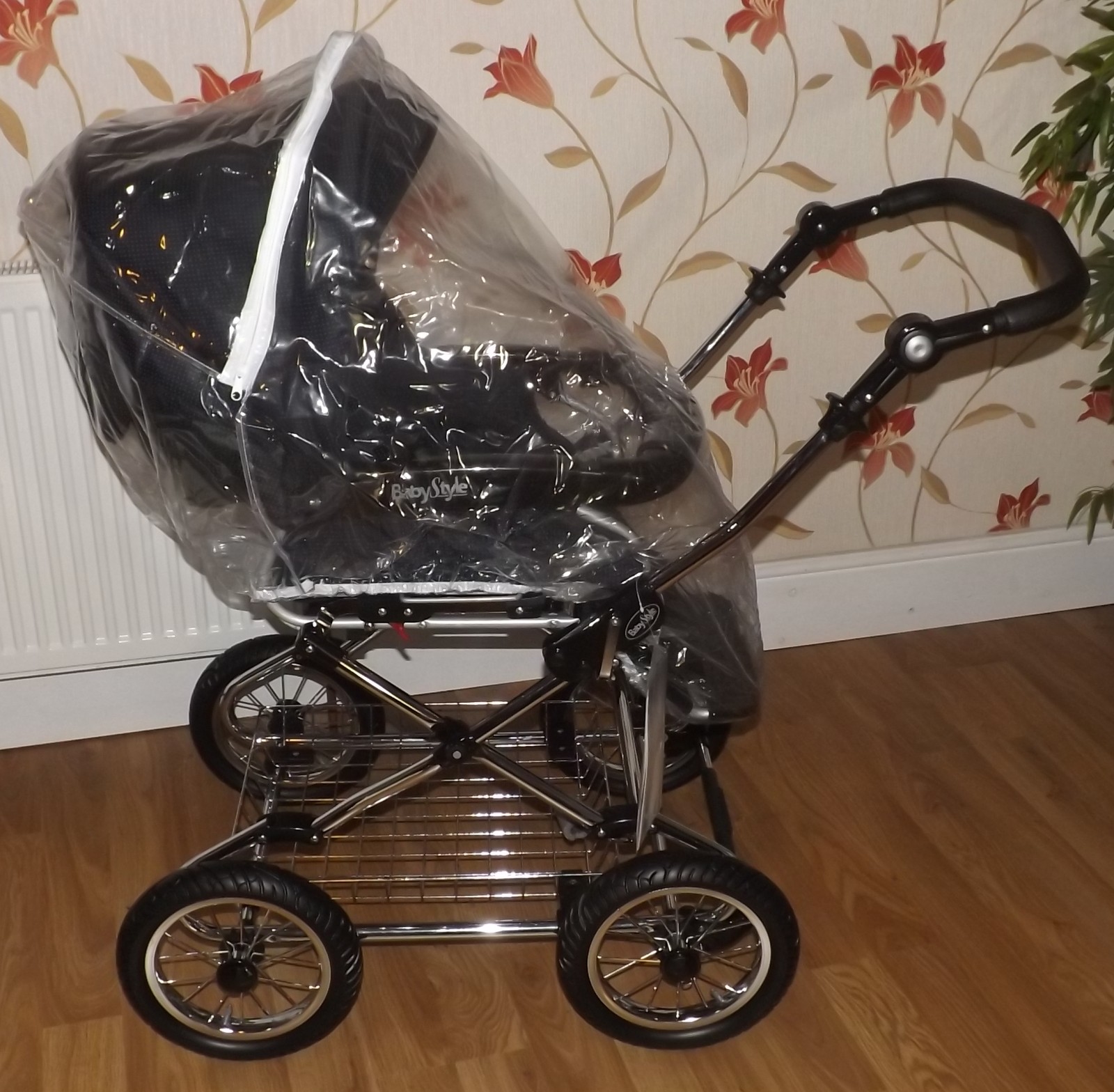 PVC RAINCOVER FITS SILVER CROSS FREEWAY PRAM LINEAR | eBay UK