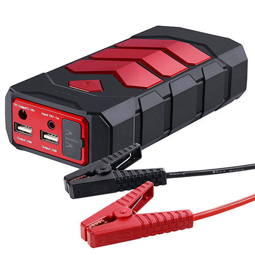 10A Portable Car Jump Starter 4 USB Power Bank 12V Battery Charger ...