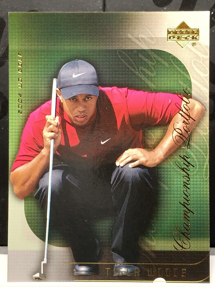 2004 UPPER DECK PGA GOLF CHAMPIONSHIP PORTFOLIO TIGER WOODS 1-21 Card ...
