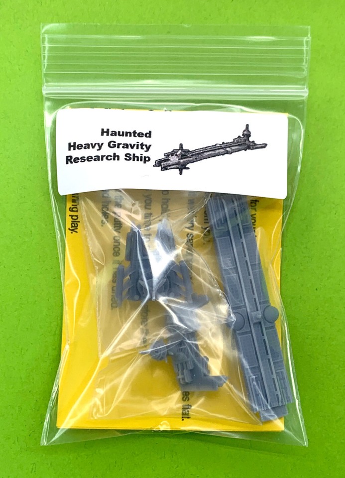 Heavy Gravity Research Ship Wargame Miniature Resin Kit | eBay