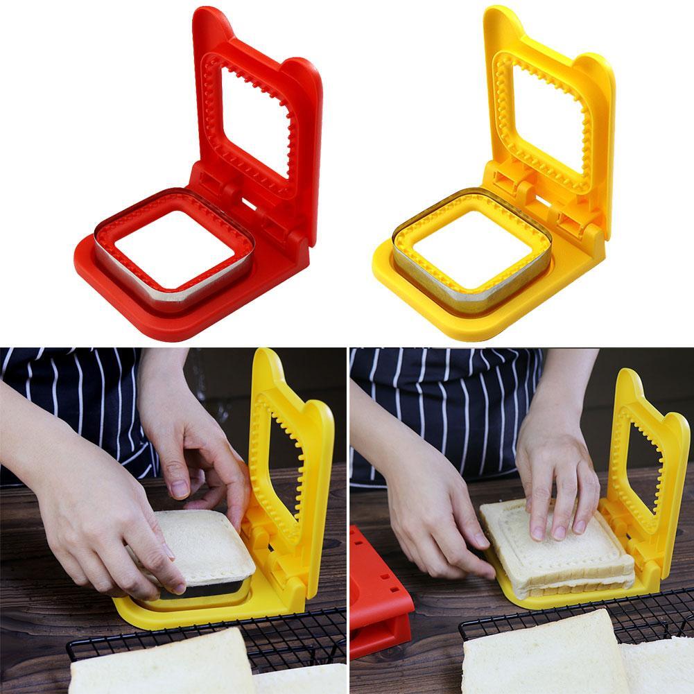 Square Sandwich Cutter And Sealer Set For Kids Lunch Sandwiches ...