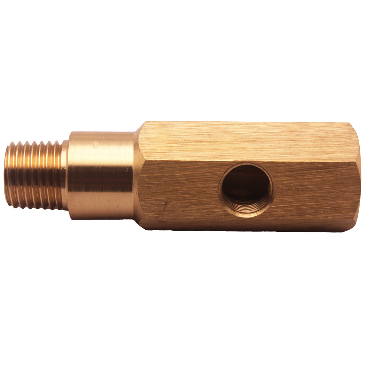 Oil Pressure Gauge Adapter 1/4 NPT Brass T Piece Sender Fit For F ...