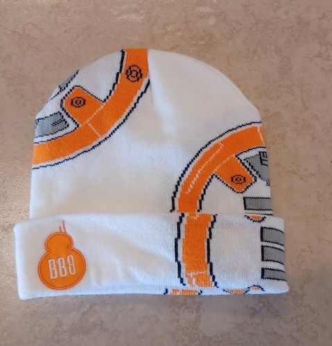 Star Wars BB8 The Force Awakens Droid Beanie Hat Rebel Alliance Adult ...