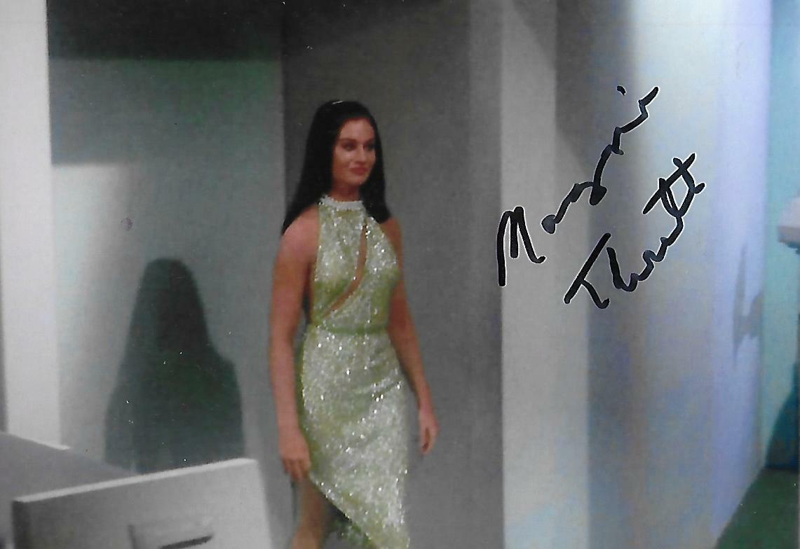 Maggie Thrett sign/autographed 4x6 photo Star Trek "Ruth" Sexy Actress ...