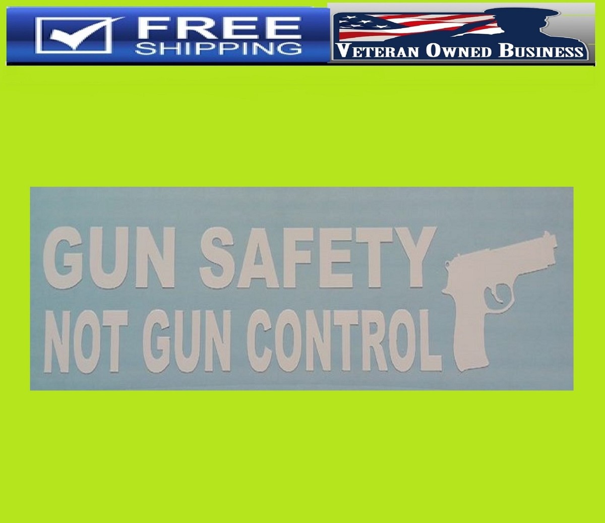 Pro Gun Control Stickers