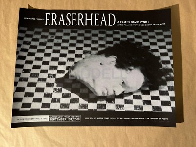 Offical Mondo Print Original Poster- Eraserhead - Signed/#d of only 30 ...