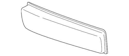 GM Driver Side Parking and Turn Signal Lamp 5977271 | eBay