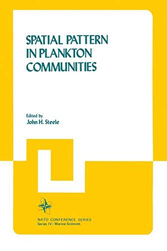 Spatial Pattern in Plankton Communities 9781489921970| eBay
