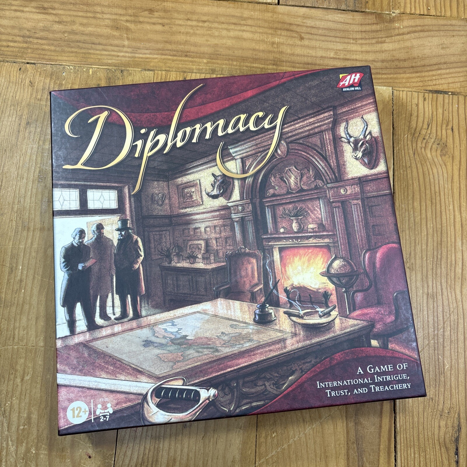 Hasbro Board Game Diplomacy Game Board Map Pad Rule Book Avalon Hill | eBay