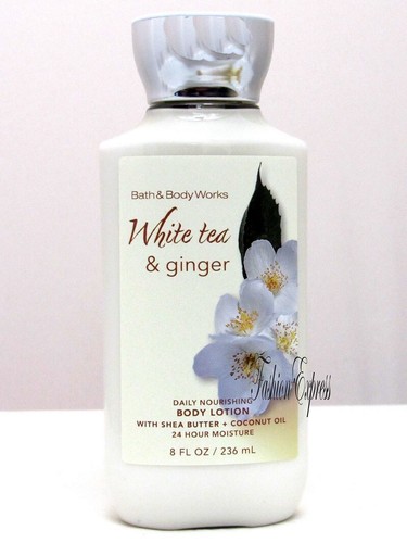 BATH & BODY WORKS WHITE TEA & GINGER BODY LOTION 8 FL OZ | eBay