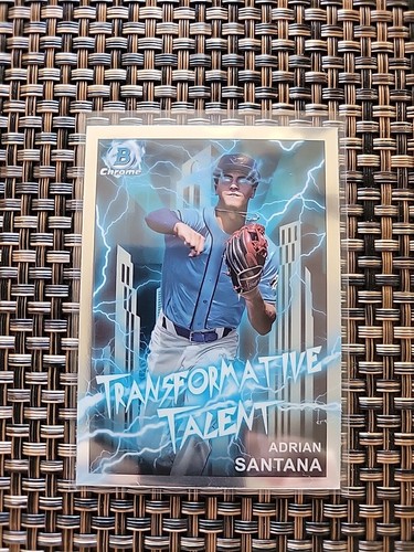2023 Bowman Draft Chrome - Transformative Talent #TT-4 Tampa Bay Rays ...