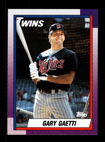 GARY GAETTI ⚾ 1990 Topps Baseball #630 Minnesota Twins | eBay
