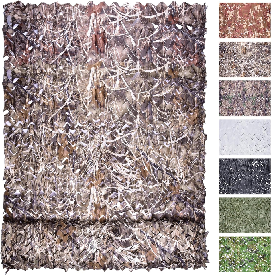Camo Netting Camouflage Netting, Bulk Roll Mesh Nets Camo Tarp for ...