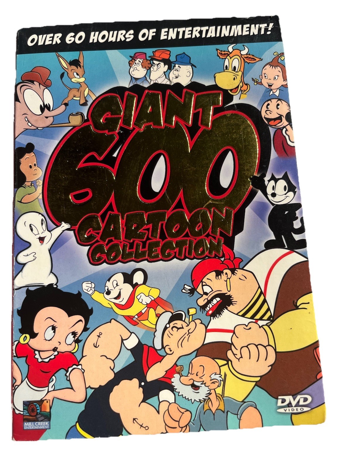 Giant 600 Cartoon Collection DVD NTSC Color Box set Multiple Discs ...